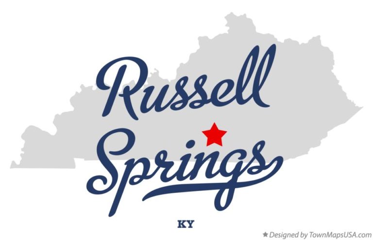 map_of_russell_springs_ky | City of Russell Springs